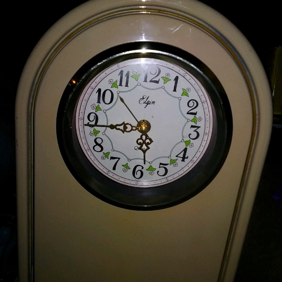quartz | Other | Vintage Elgin Quartz Clock | Poshmark